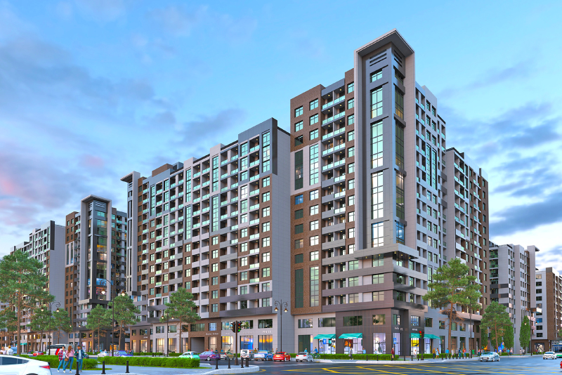 Premium Park. Neftçilər layihəsi — Böyük. Premium. Yaşıl.